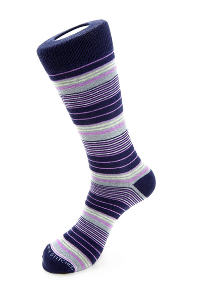 Variegated Stripe Sock – Unsimply Stitched
