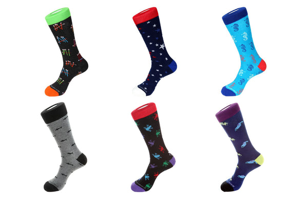 Sock Six Pack Combo – Unsimply Stitched
